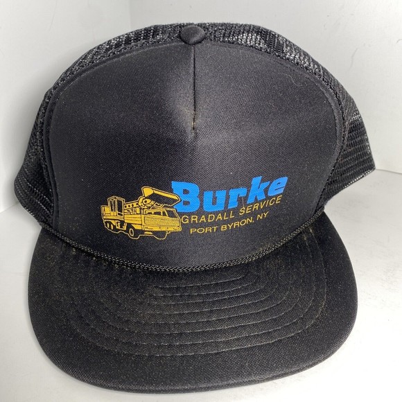OTTO | Accessories | Vintage Burke Gradall Port Byron Ny Trucker Hat ...